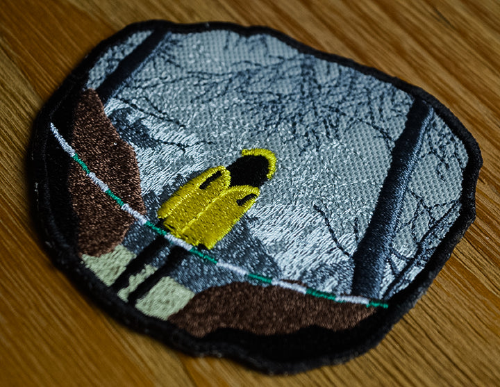 Dark Cave Scene – Embroidery Factory